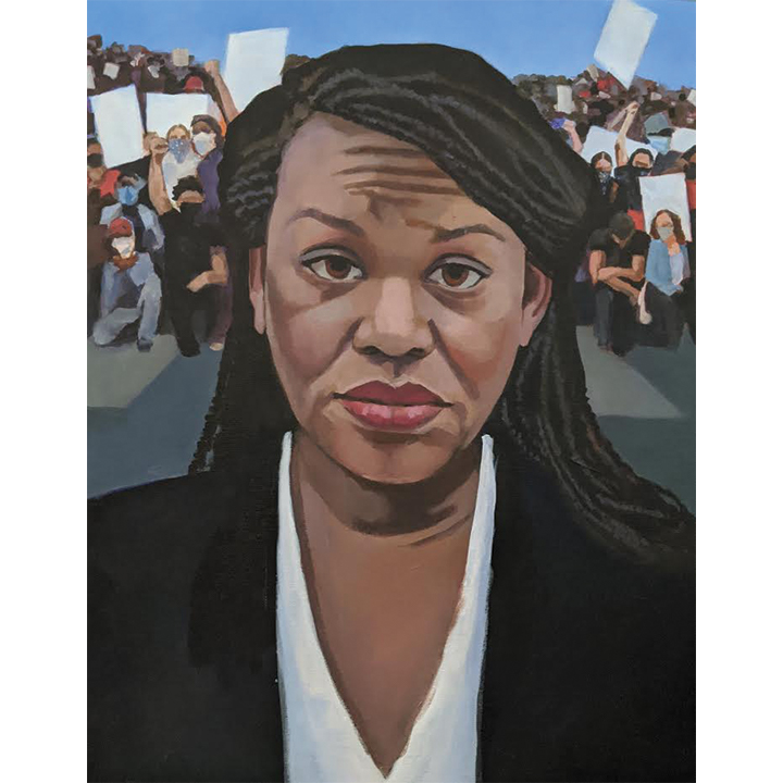 The Great Cory Bush | Colleen Quinn | Gravers Lane Gallery